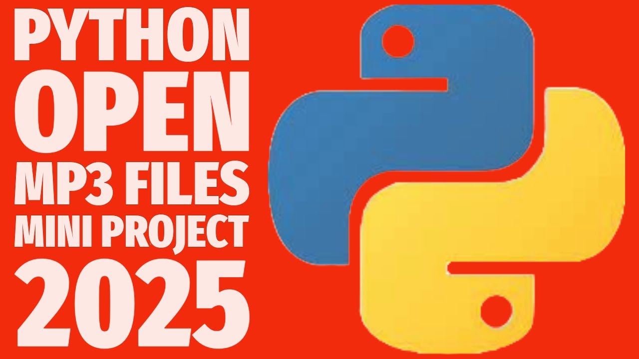 How to open MP3 Files In Python - Easy Mini Project 2025 - YouTube