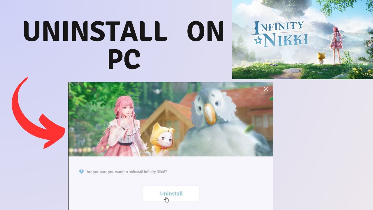 How to Uninstall Infinity Nikki on PC - YouTube
