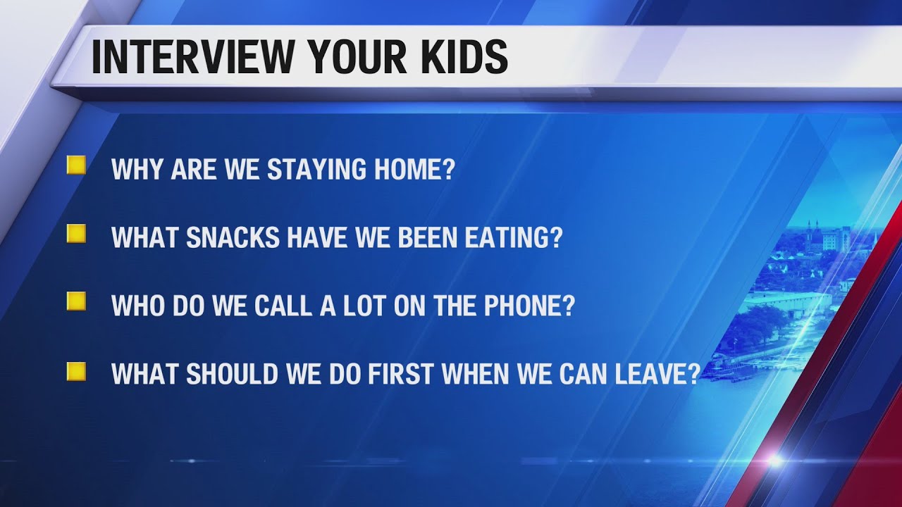 STAY HOME: Interview Your Kids - YouTube