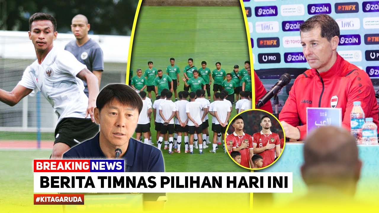 OSVALDO HAY KEMBALI! STY MEMBONGKAR ~ Pelatih Irak anggap ENTENG Timnas ...