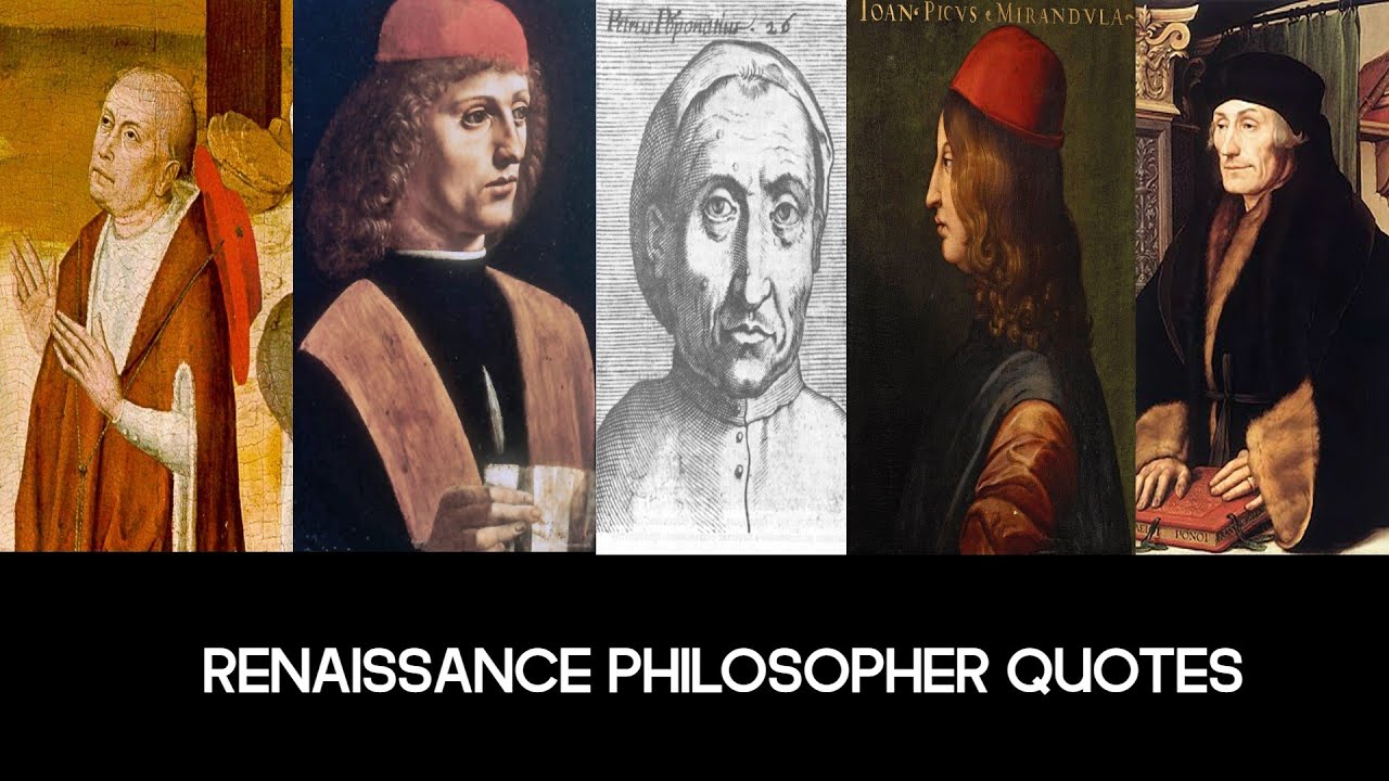 Quotes from Renaissance philosopher - YouTube