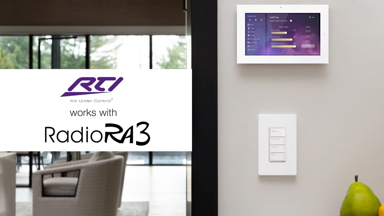 RTI and RadioRA 3 - YouTube