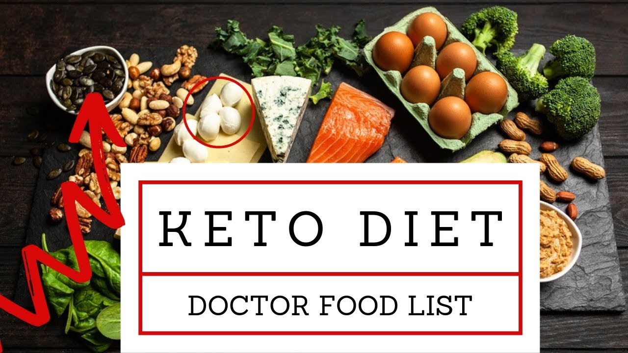 Keto diet - doctor food list - what to eat ? - YouTube