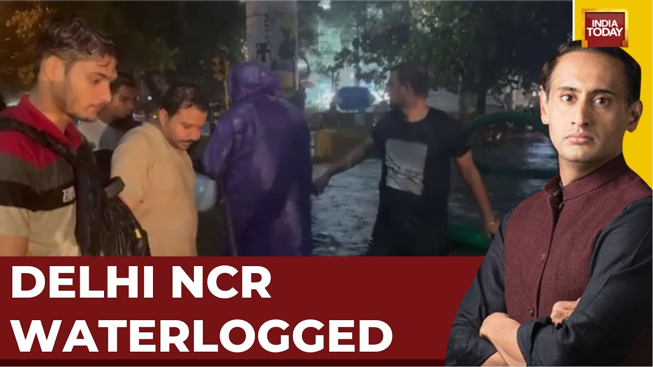 NewsTrack With Rahul Kanwal: National Capital Region Waterlogged ...