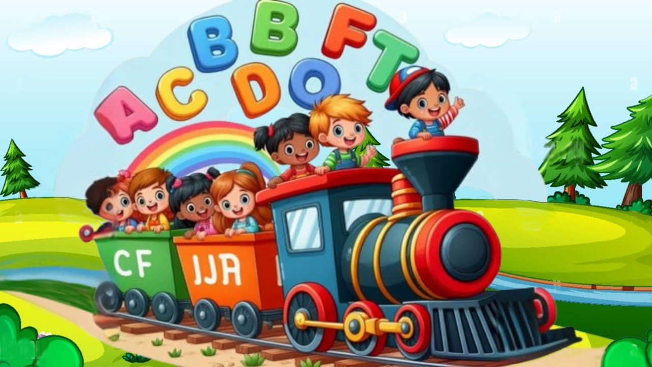 Alphabet Song | ABCD Song For Kids | Phonics Song | Cartoon Animated ...