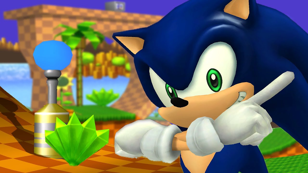 Sonic is finally in Smash Bros. Melee! - YouTube