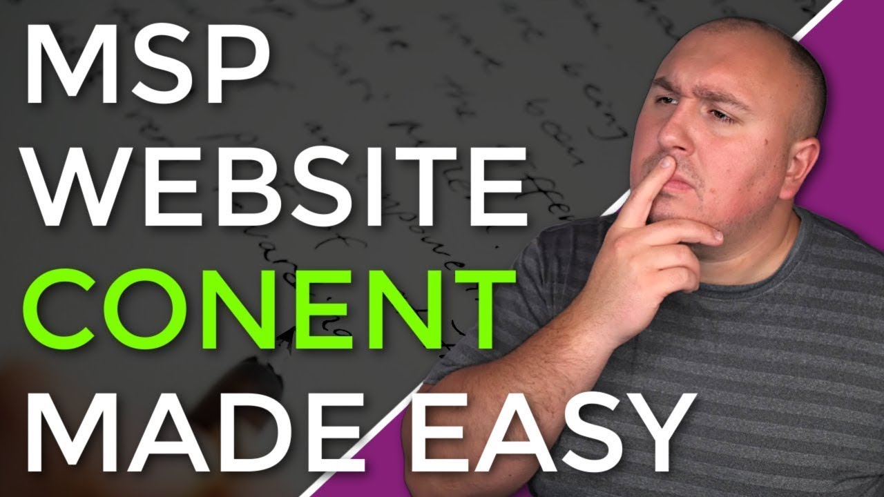 How to Use AI to Build Your MSP Website: A Step-by-Step Guide - YouTube