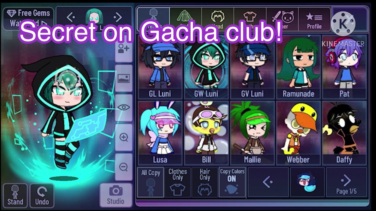 3 secrets in 3 Gacha games - YouTube