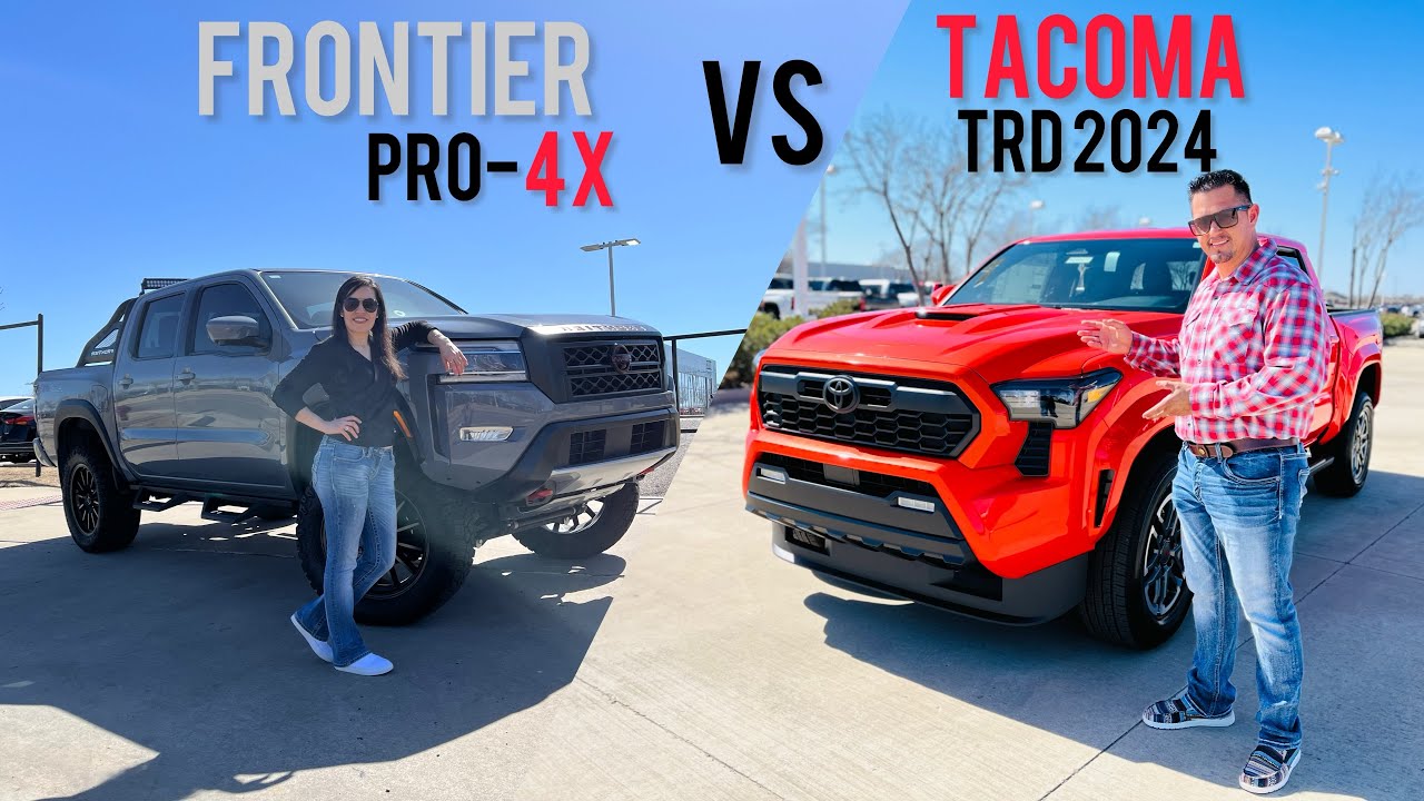 Cual te gusta mas la Frontier PRO-4X o la Tacoma TRD 2024 - YouTube