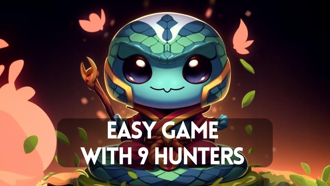 Easy Game With 9 Hunters - YouTube