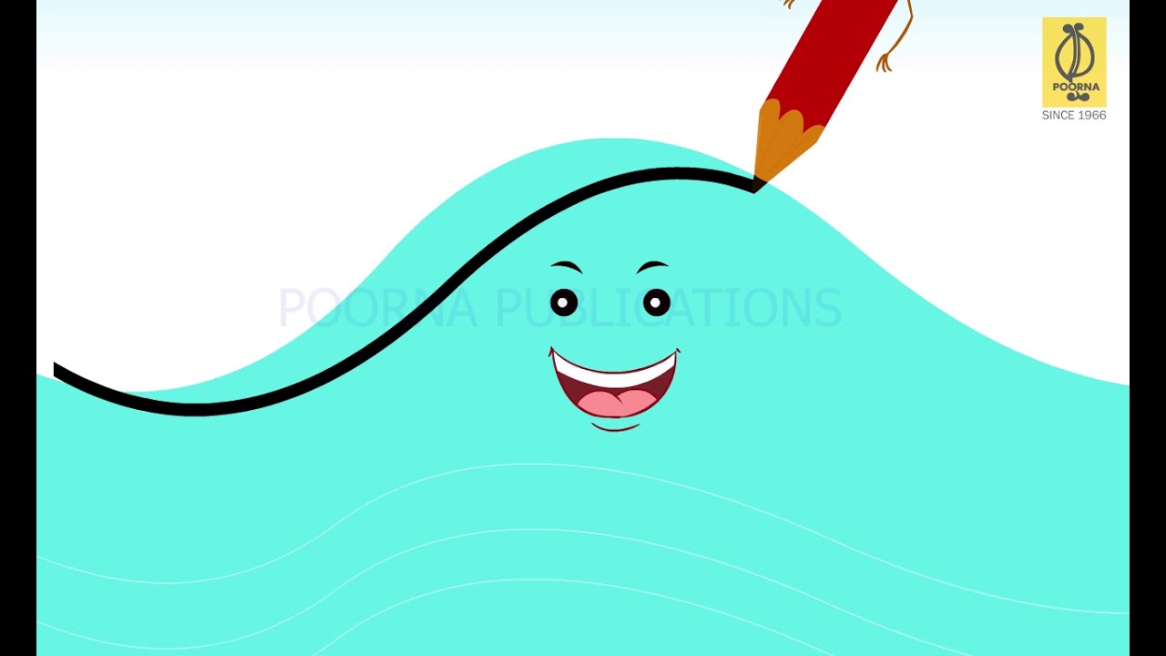Cursive Wave Letters - YouTube