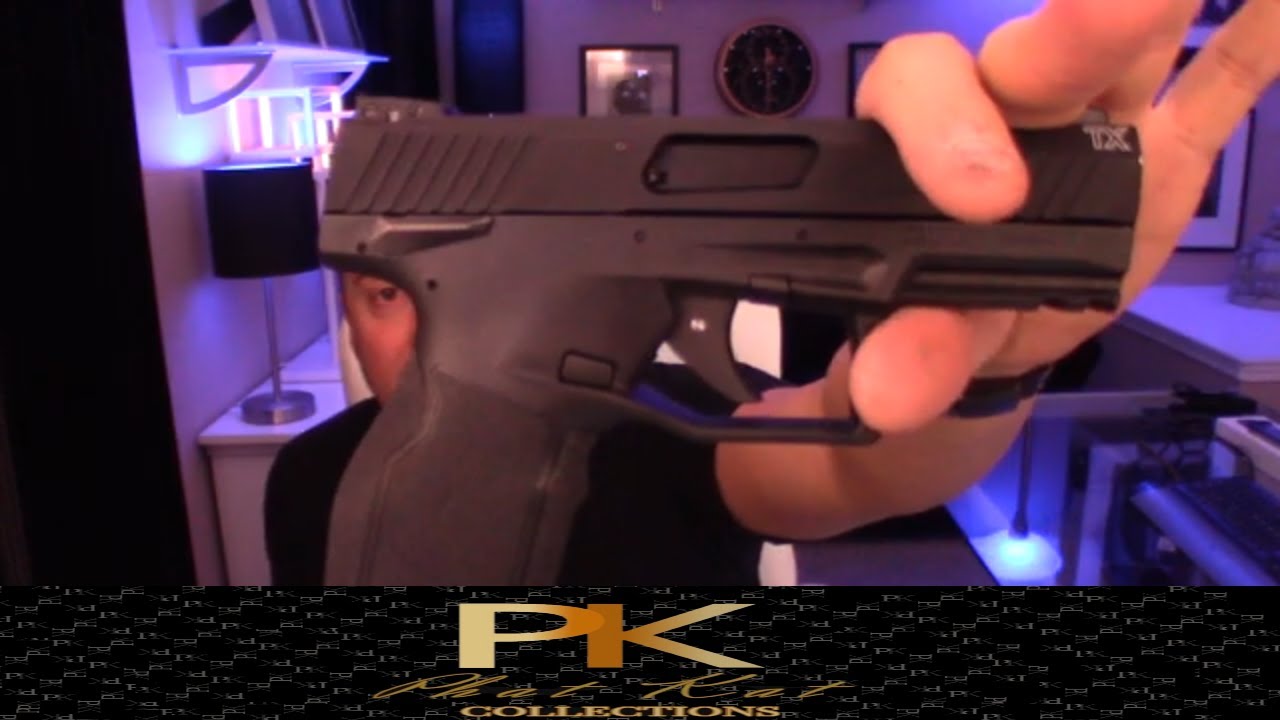 Taurus 22 Pistol Review | Taurus TX22 22 Caliber Pistol - YouTube