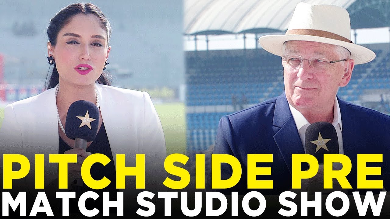 Pitch Side Pre Match Studio Show | Pakistan vs England | 1st Test Day 5 ...