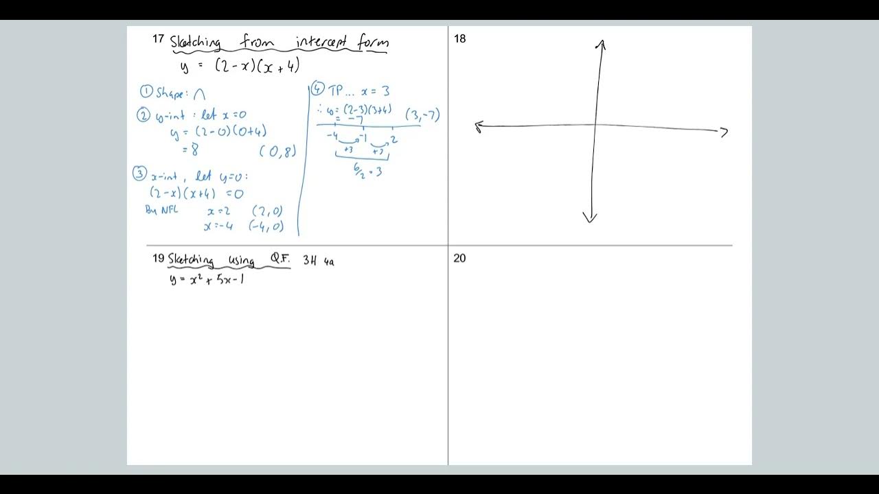 MM315 3EFH - sketching using intercept form.webm - YouTube