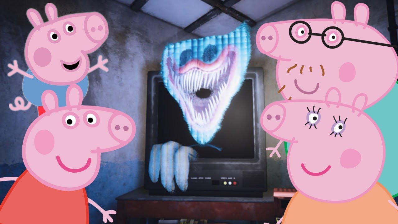 Peppa Pig Play Poppy Playtime Chapter 3 - YouTube