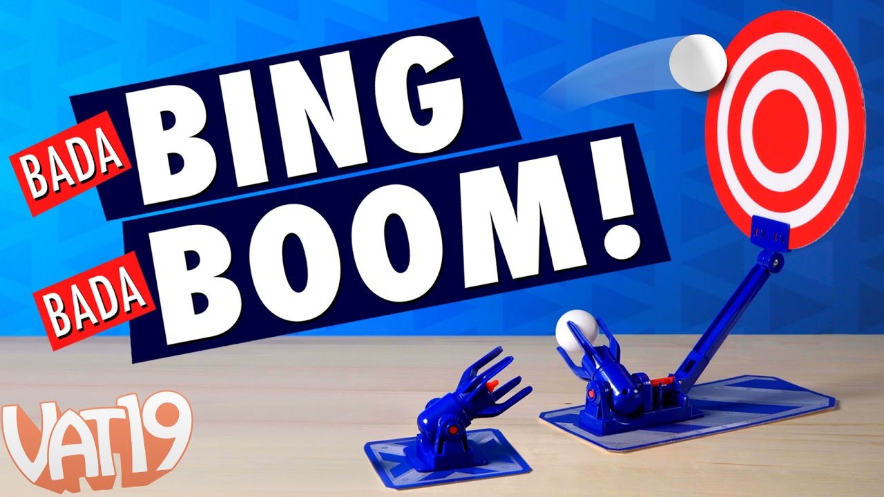 Ping Pong Launcher Set - YouTube