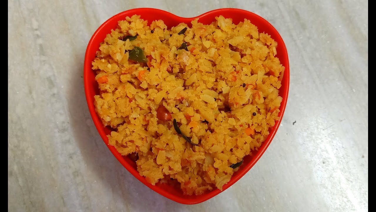 Tomato Poha recipe in telugu - YouTube