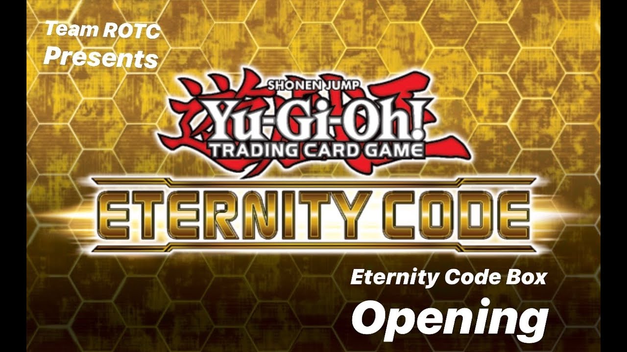 Yu-Gi-Oh! Team ROTC: Eternity Code Box Opening - YouTube