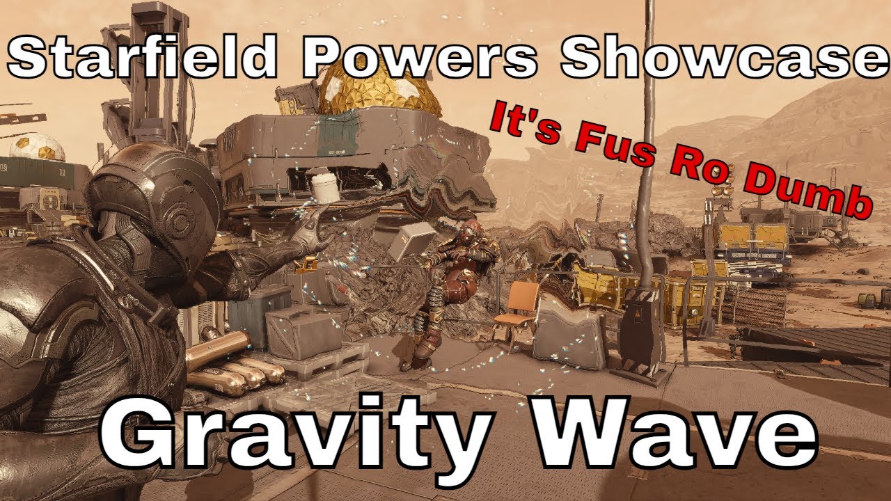 Starfield Powers Showcase - Gravity Wave - YouTube