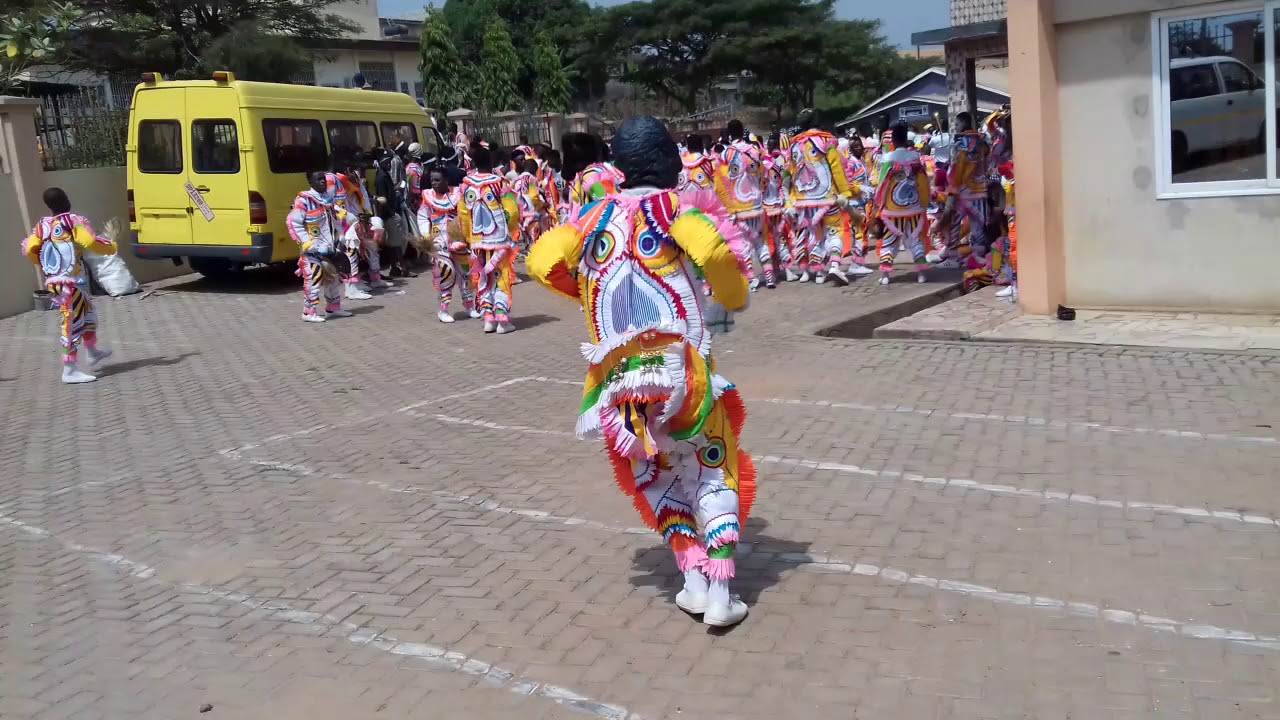 Taadi U S A masquerades 25th 2017 Atwim levels - YouTube