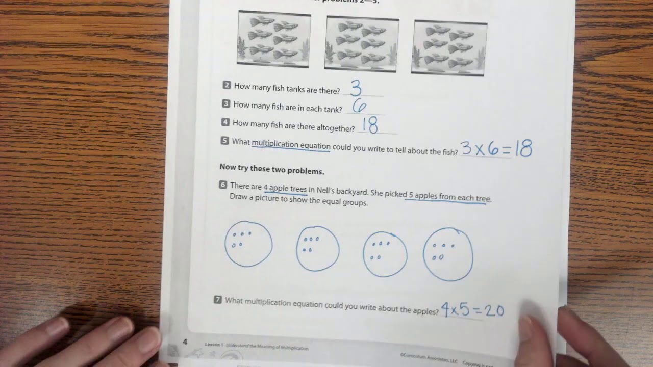 Unit 1 Lesson 1 Grade 3 - YouTube