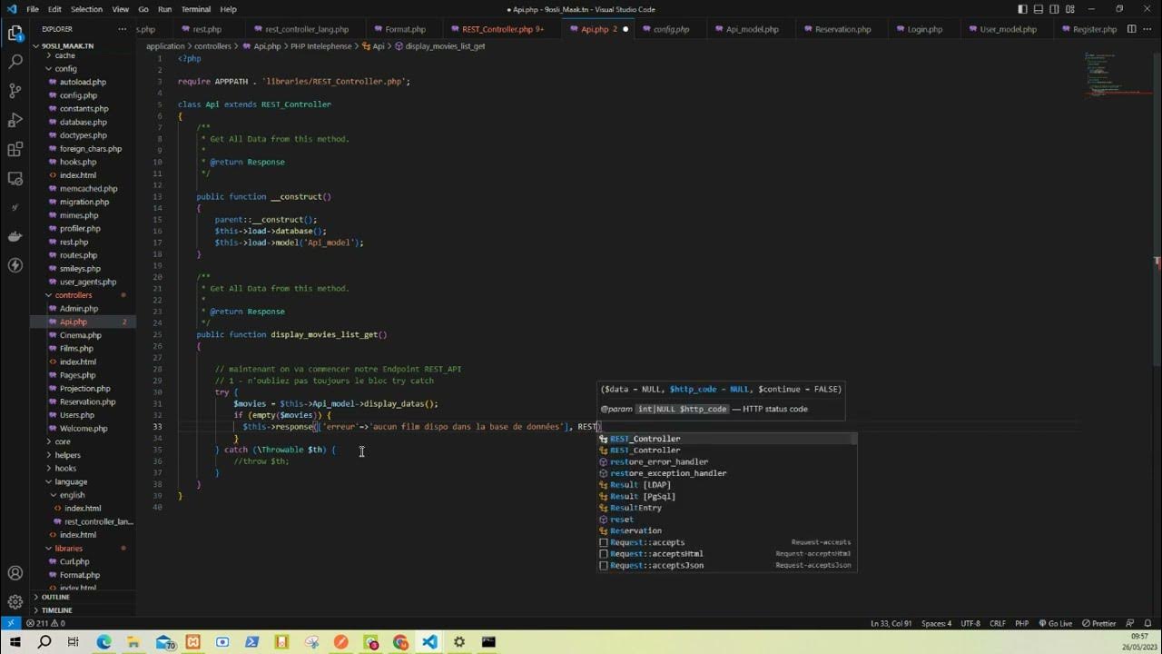 REST_API PHP Codeigniter 3 with basic Authentification - YouTube