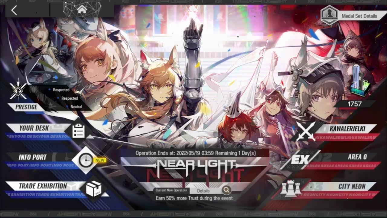 Arknights - Near Light Event 2nd part - YouTube