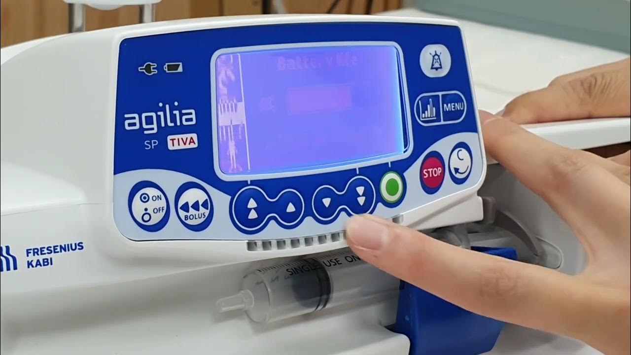 kabi agilia sp tiva 교육영상 2 - YouTube