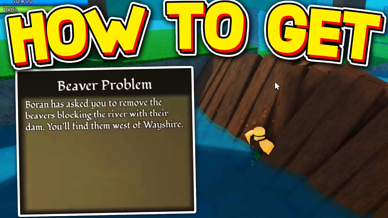 How To COMPLETE BEAVER PROBLEM QUEST & CHOP BEAVER DAM in RUNE SLAYER ...
