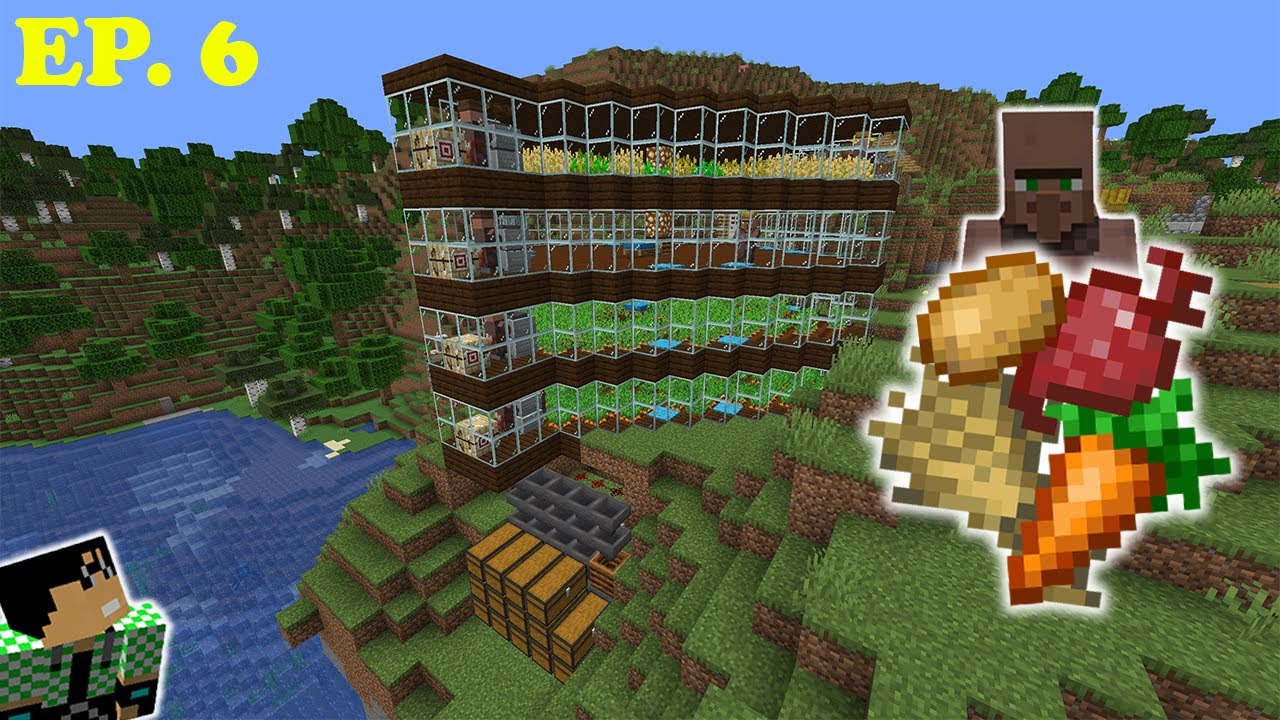 Unlimited Food! Building an Automatic Food Farm in Minecraft - Forger's ...