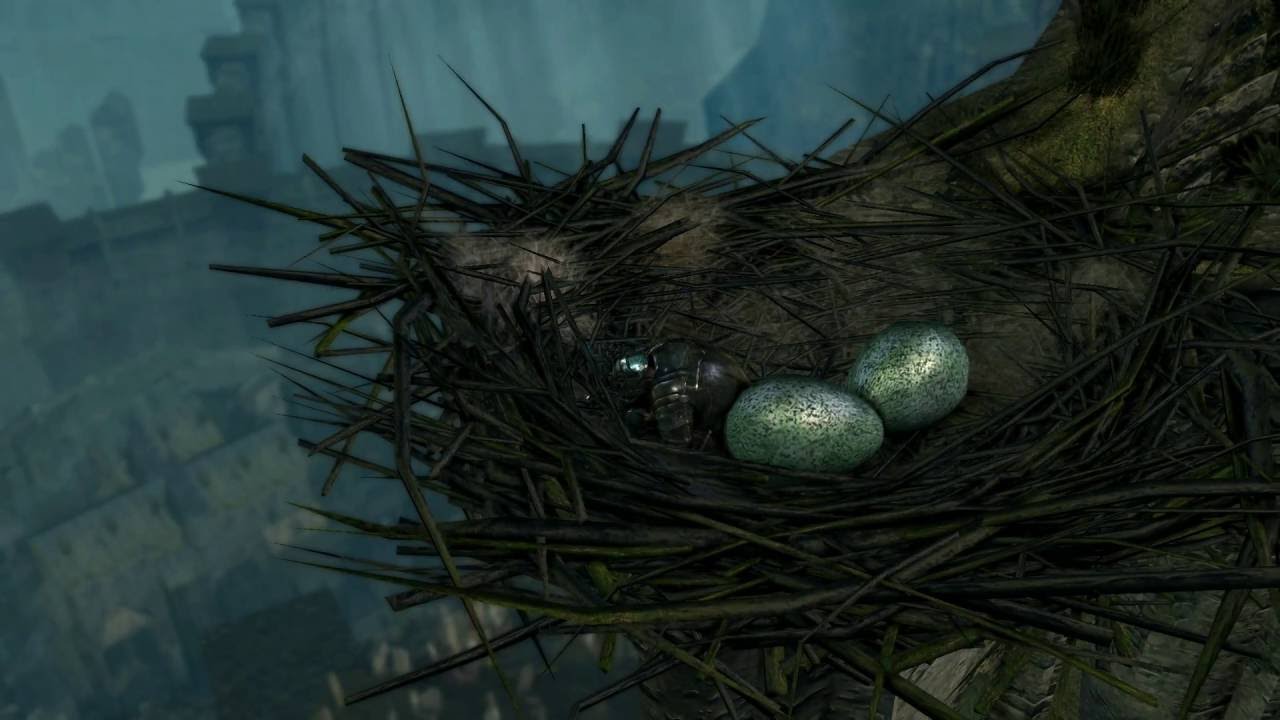 Dark Souls: How to get to the Bird's nest in Northern Undead Asylum ...