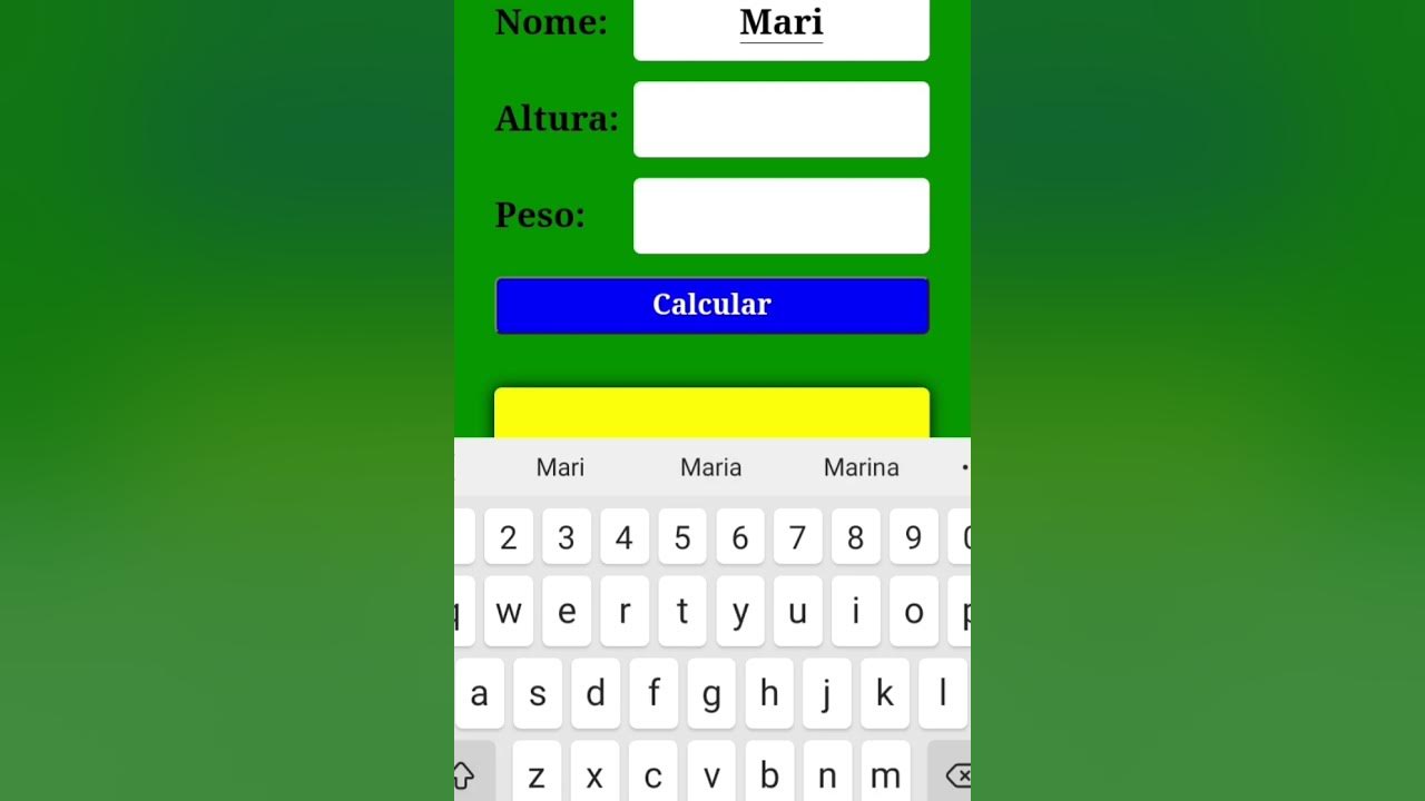Calculadora IMC em HTML, CSS e javaScript - YouTube