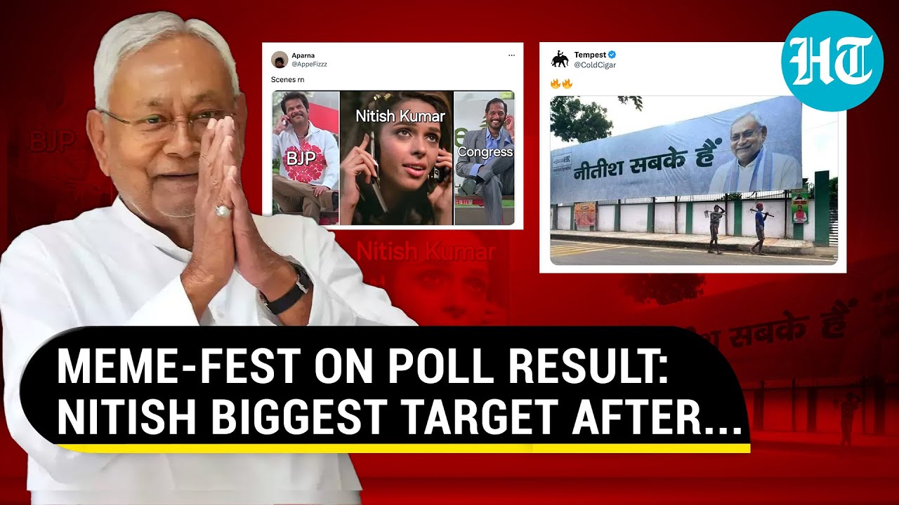 Memes On Poll Result: Nitish Targeted Amid INDIA Bloc's Dy PM Offer ...