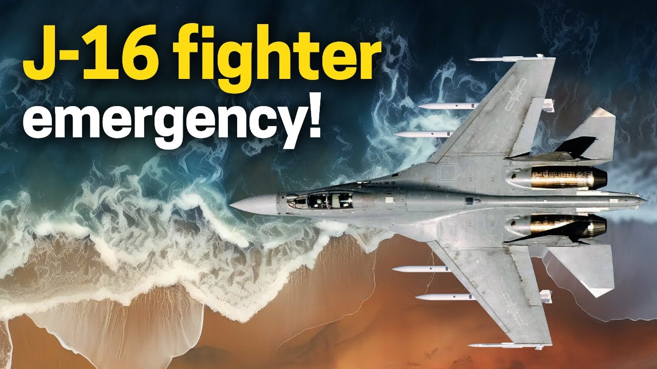 China's J1-6 fighter emergency! Plus night combat footage! The best ...