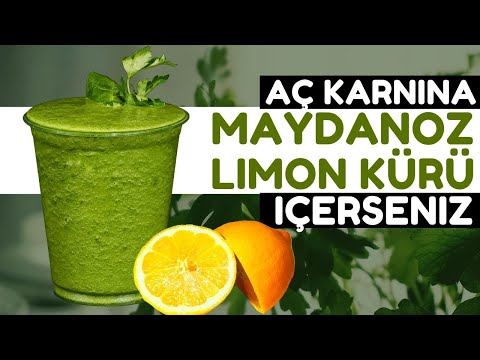 Maydanoz Limon Kürü Vücudunuza Bunları Yapıyor | Maydanoz Limon Kürünün Faydaları Nelerdir?