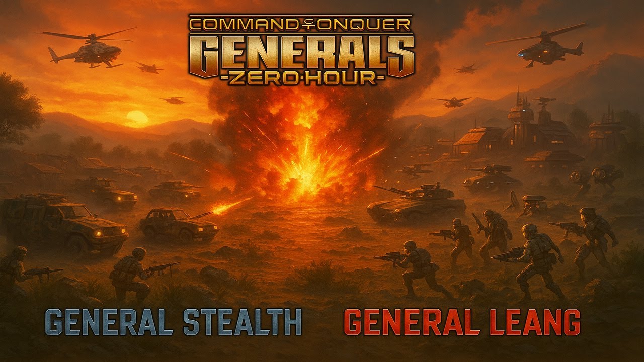 🎮 GLA Camuflado vs General Leang – Modo Desafio | Command & Conquer ...