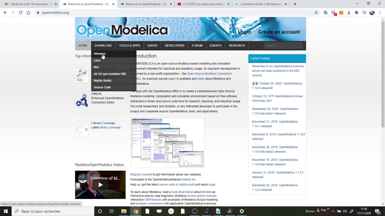 Installation Dopenmodelica Youtube