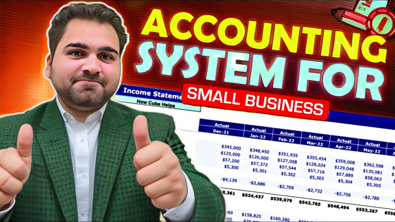 Accounting System for small Business | Income and Expenses Template ...