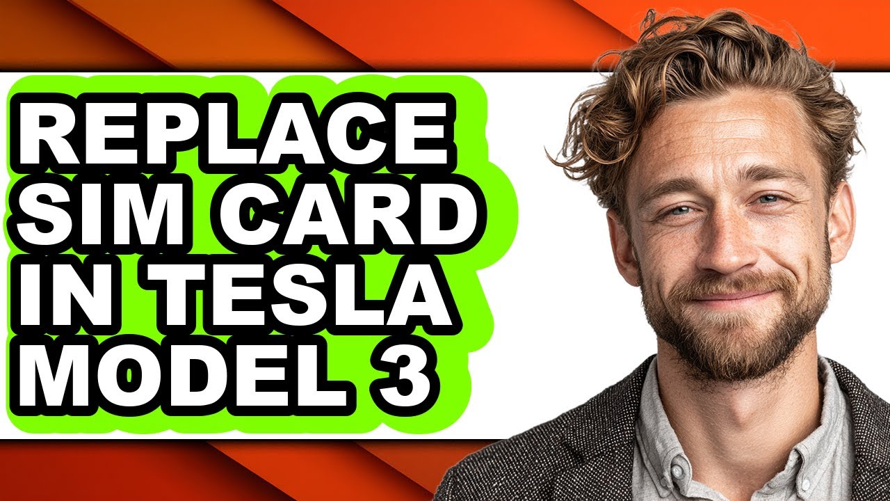 How to Replace Sim Card in Tesla Model 3 - Easy Guide - YouTube