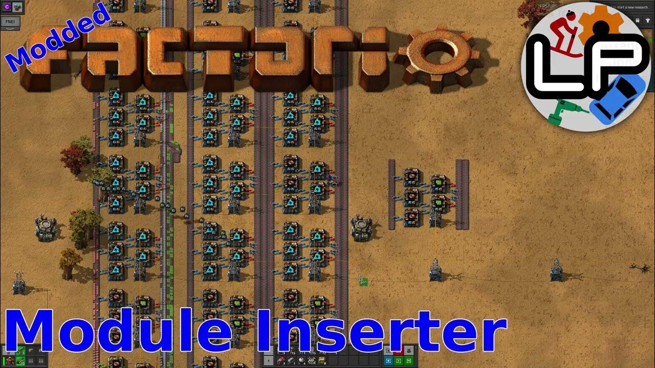 Module Inserter mod intro and tutorial - Laurence Plays Factorio - YouTube