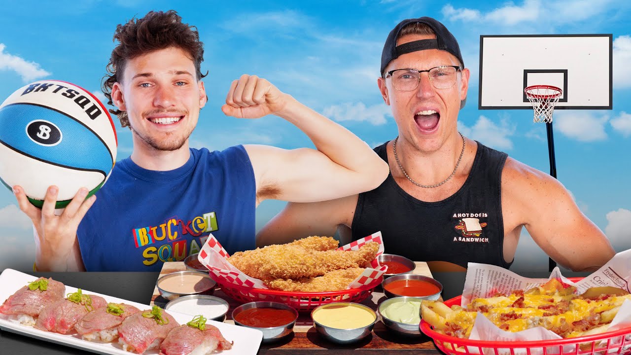 14,000+ Calorie Cheat Meal With Jesser - YouTube