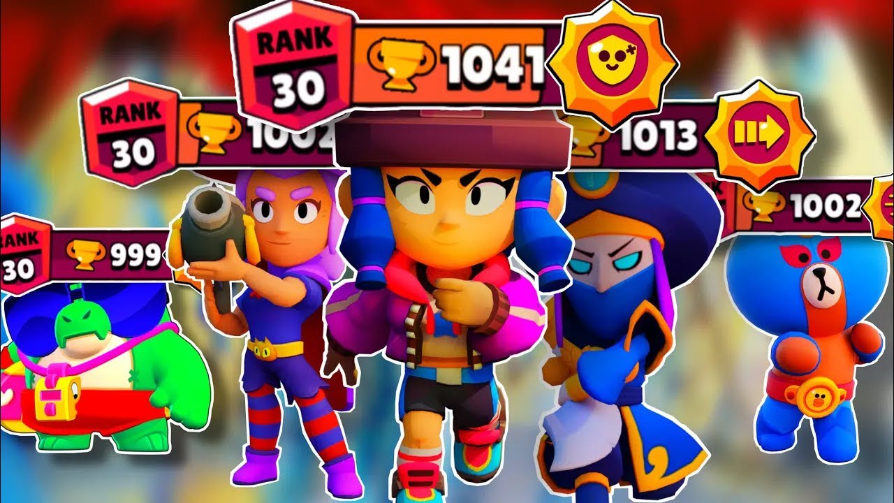 Top 5 Easiest Rank 30s In Solo Showdown (New Meta) | Brawl Stars Guide ...