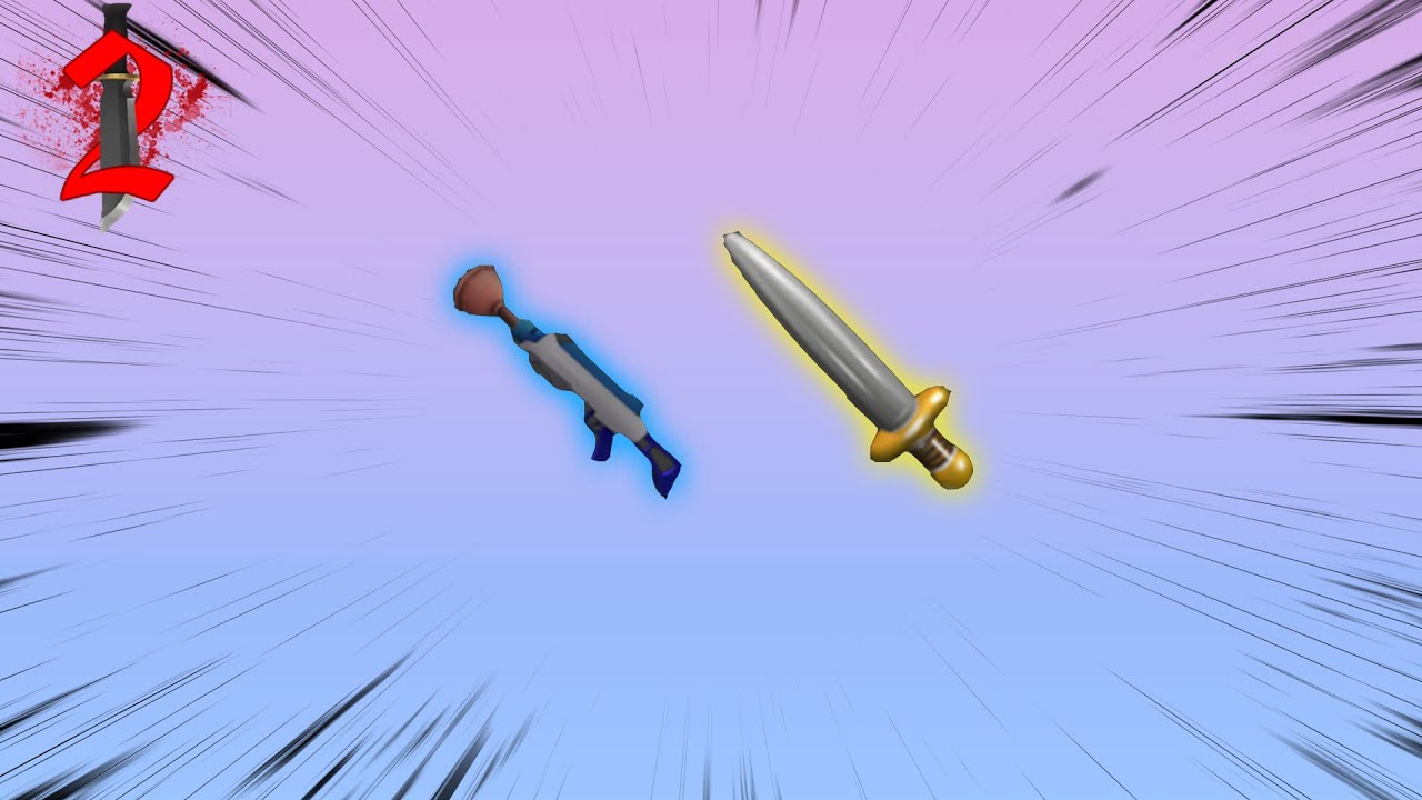 USING THE NEW INFLATABLE SWORD & PLUNGEATRON 9000 in ROBLOX Murder ...