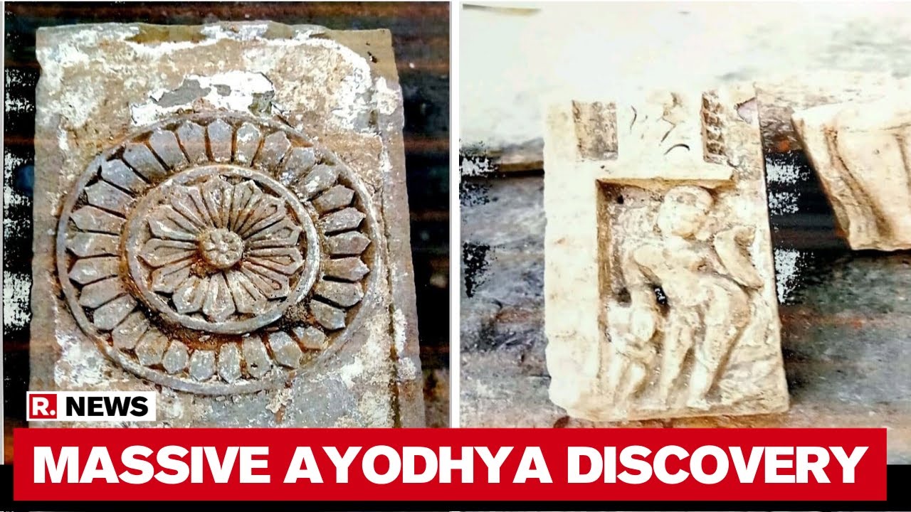 Ayodhya: Temple Remains Found At Ram Mandir Construction Site During ...