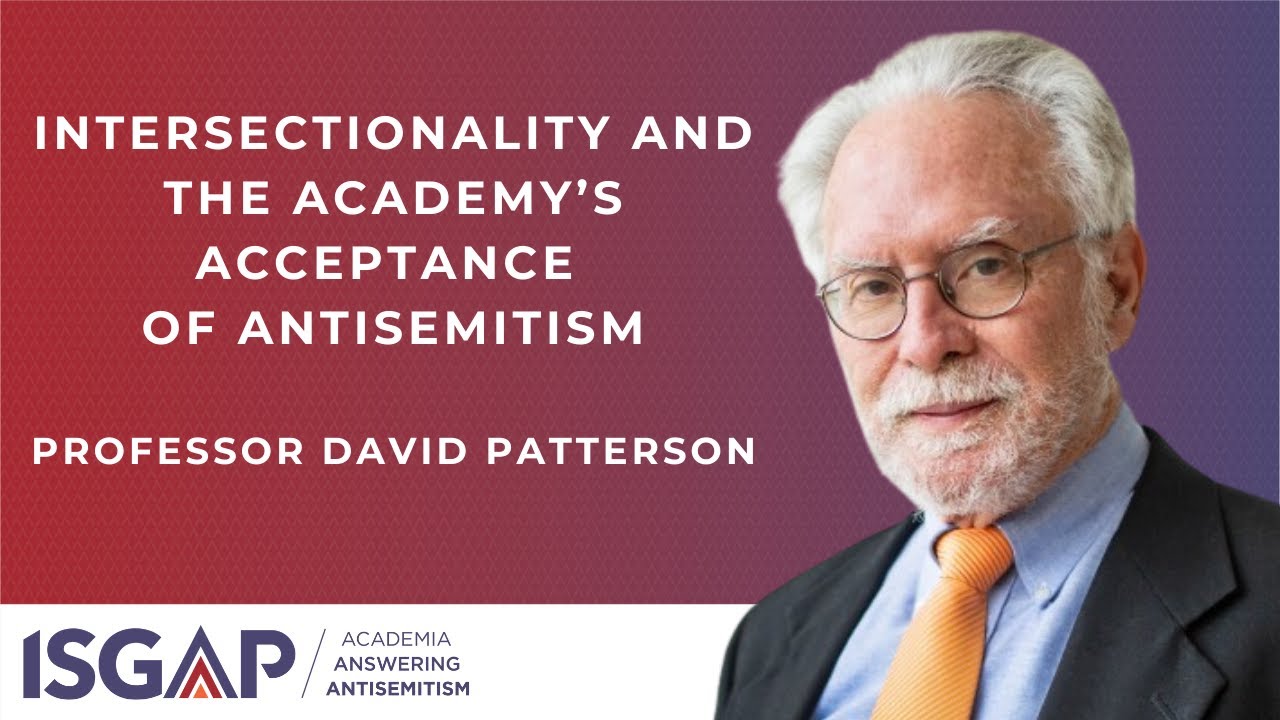 Professor David Patterson, Intersectionality and the Academy’s ...