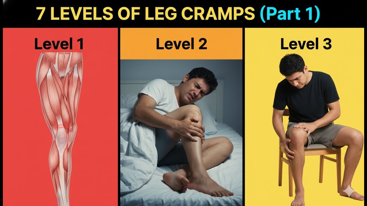 7 Levels of Leg Cramps Part 1 Why Your Legs Cramp at Night — and How to ...