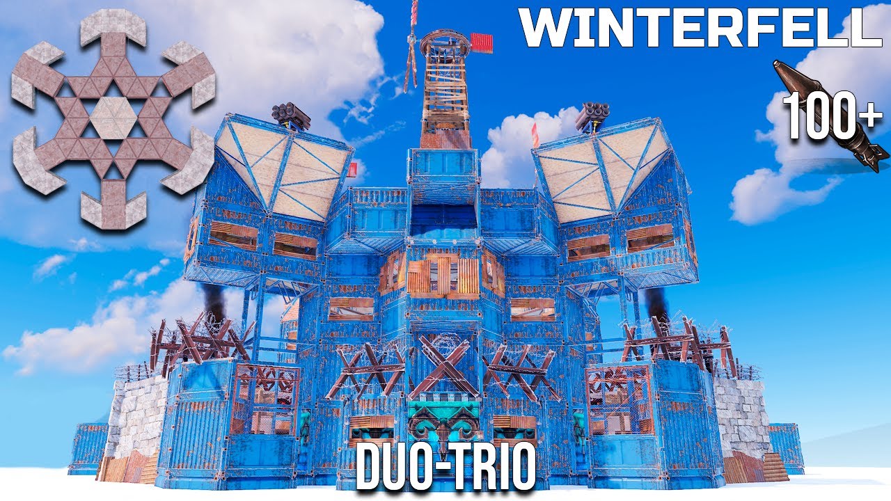 WINTERFELL - OFFLINE CASTLE with 5 BUNKERS , FLOOR STACKING & MOUNTAIN ...