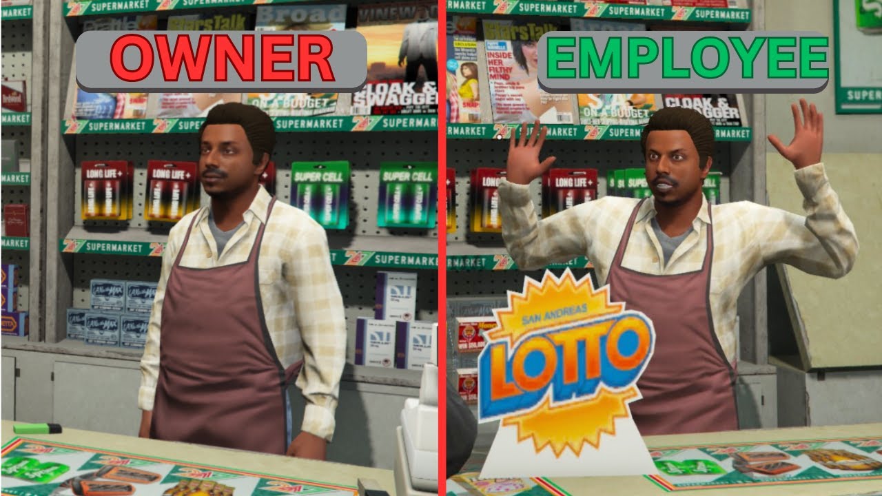 HOW TO TELL IF THE STORE CLERK IS ARMED: GTA ONLINE - YouTube