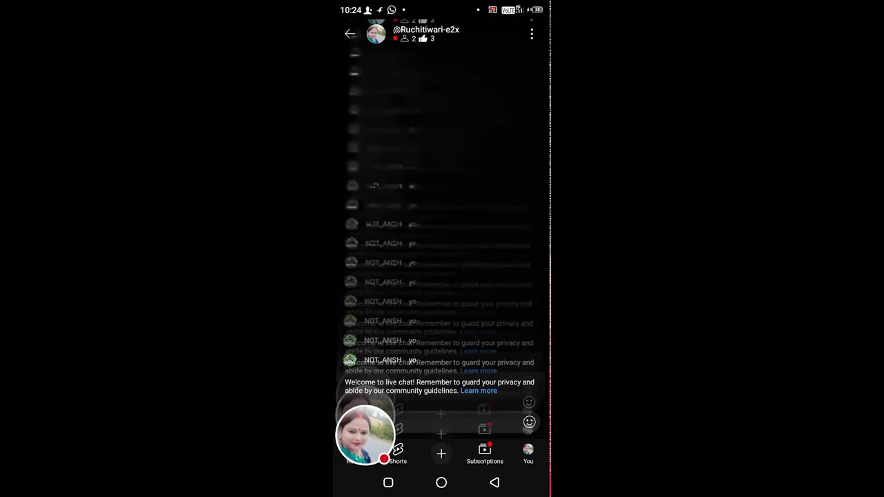 Ruchi Tiwari is live! - YouTube