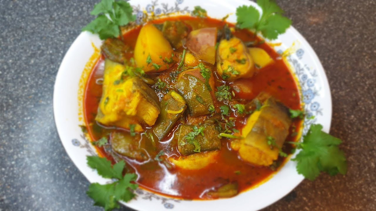 খুব সহজেই অনেক মজাদার শিম আলু আর আইড় মাছের তরকারি//how to make shim ...